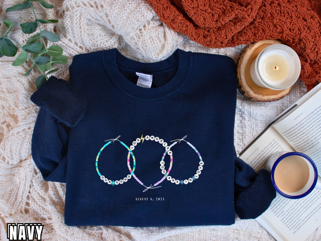 Eras Tour Sofi Night 2, Aug 4, Taylor Sweatshirt, Friendship Bracelet ...