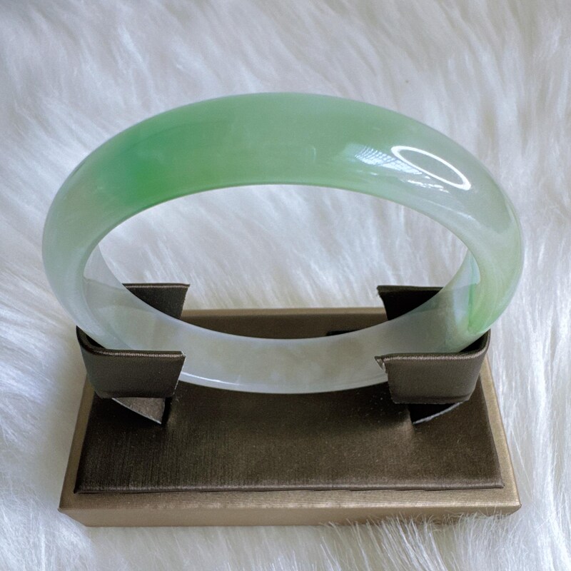 Jade Bangle - Etsy