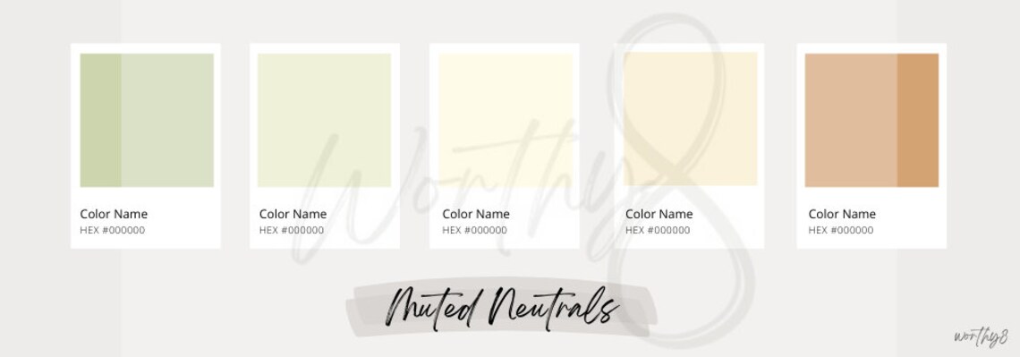 MUTED NEUTRALS Color Palette • Color Palette • Color Swatches ...