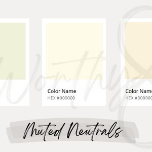 MUTED NEUTRALS Color Palette • Color Palette • Color Swatches ...