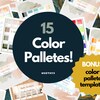 RETRO Color Palette Color Palette Color Swatches Procreate Swatches ...