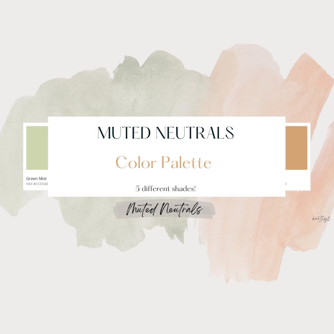 MUTED NEUTRALS Color Palette • Color Palette • Color Swatches ...