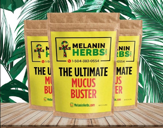 Mucus Buster Herbal Tea Effective Flushe Mucus Fast Dr - Etsy