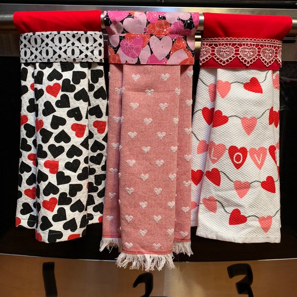 Heart Kitchen Towel - Etsy
