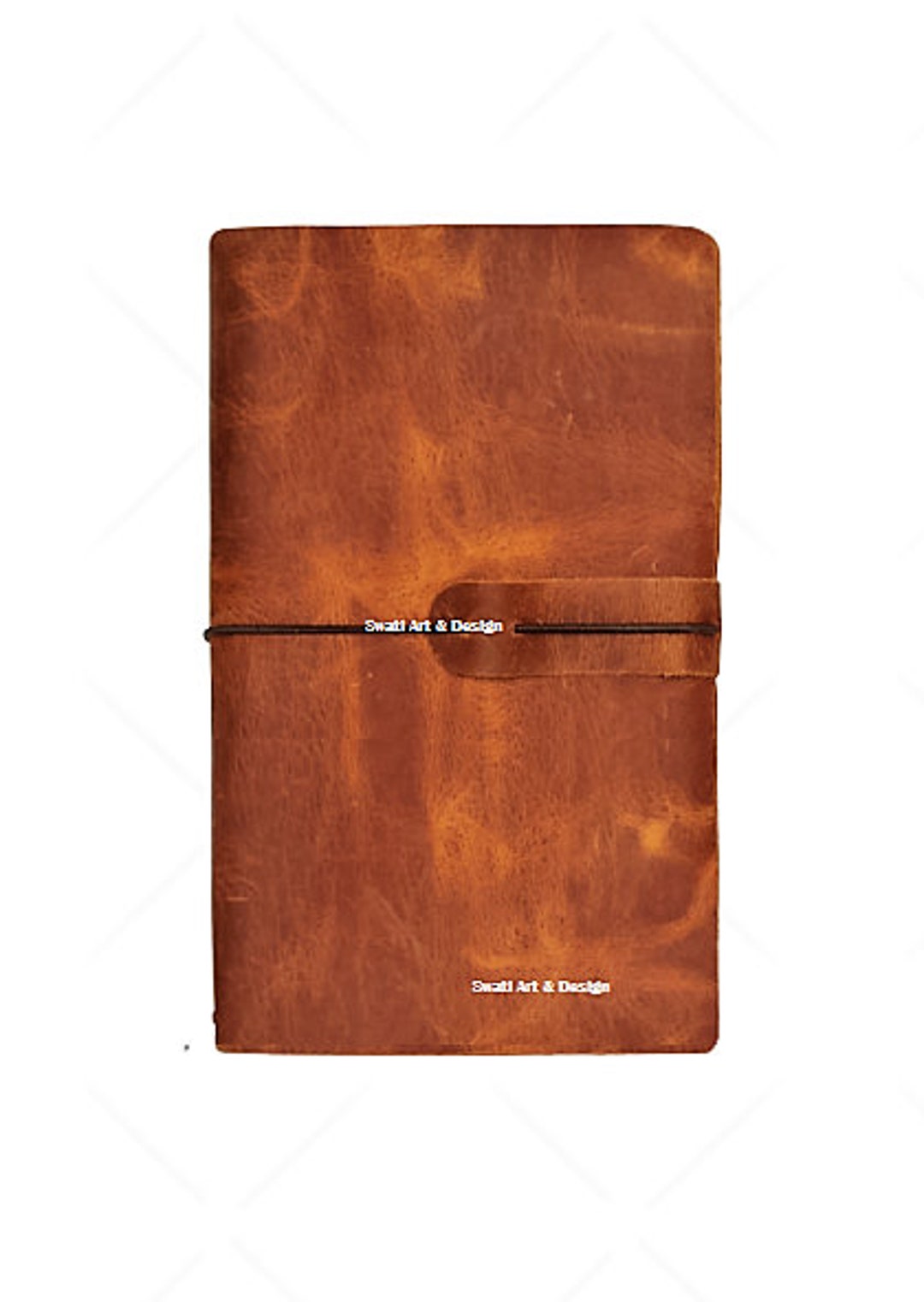 Leather Travel Notebook Custom Refillable Journal Personalized Gifts ...