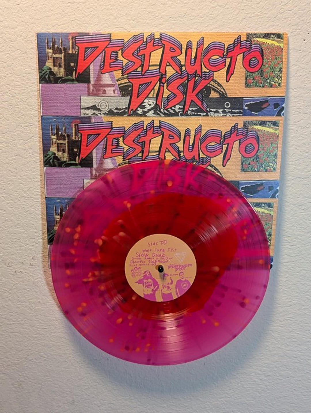 Minimalist Vinyl Record Wall Mount | Vinyl Record Display | Vinyl Wall ...