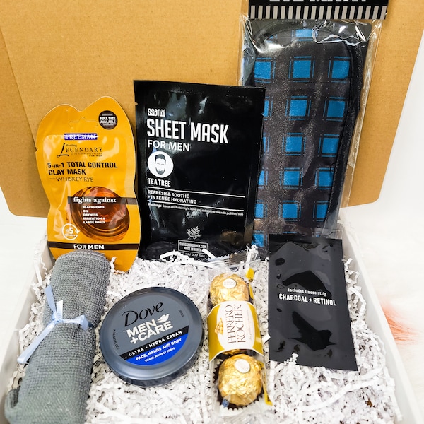 Men Self Care Box - Shop Online - Etsy