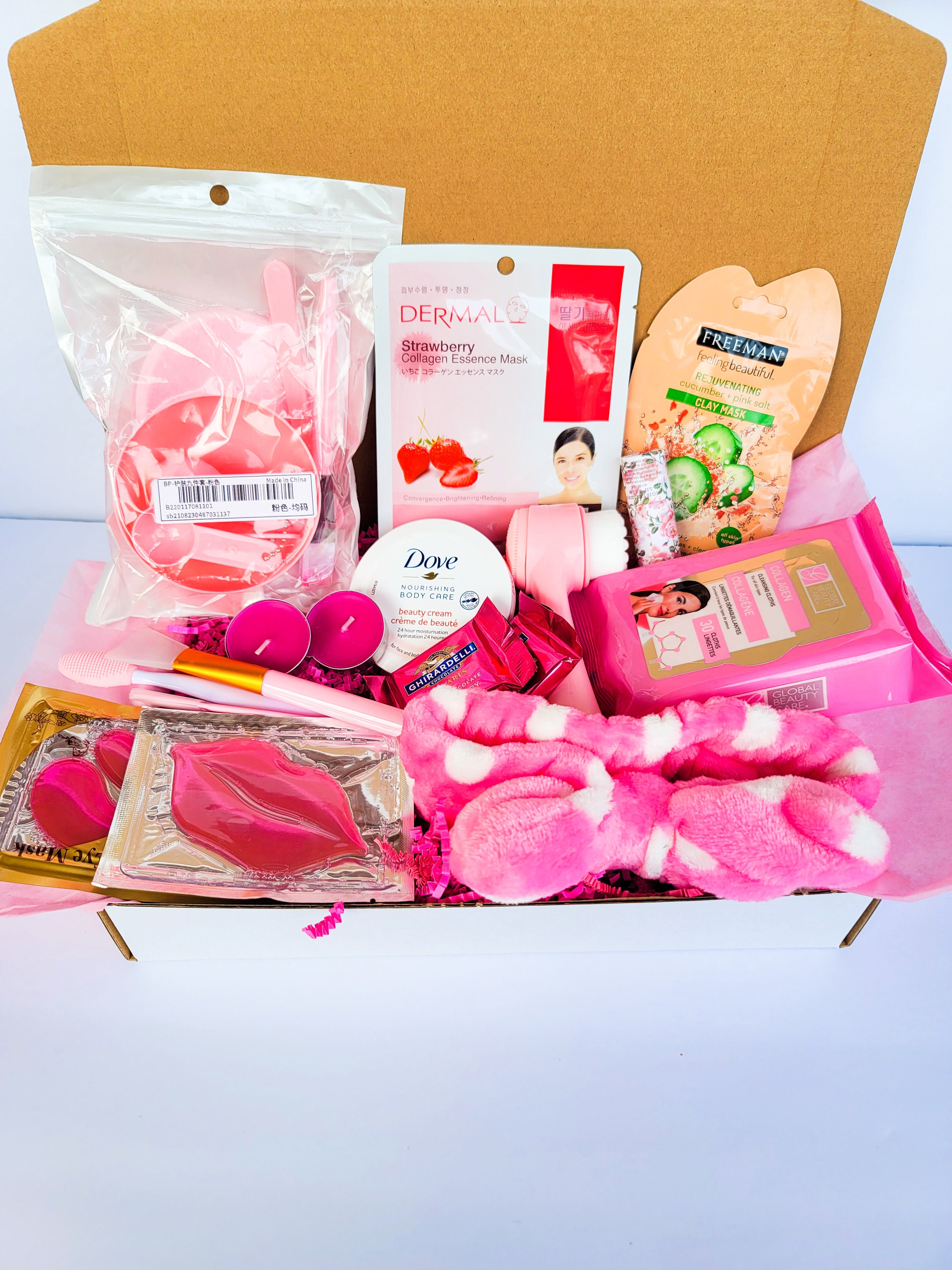 Facial Care Set, Self Care Gift Box for Teen, Teens Skin Care Set, Spa ...