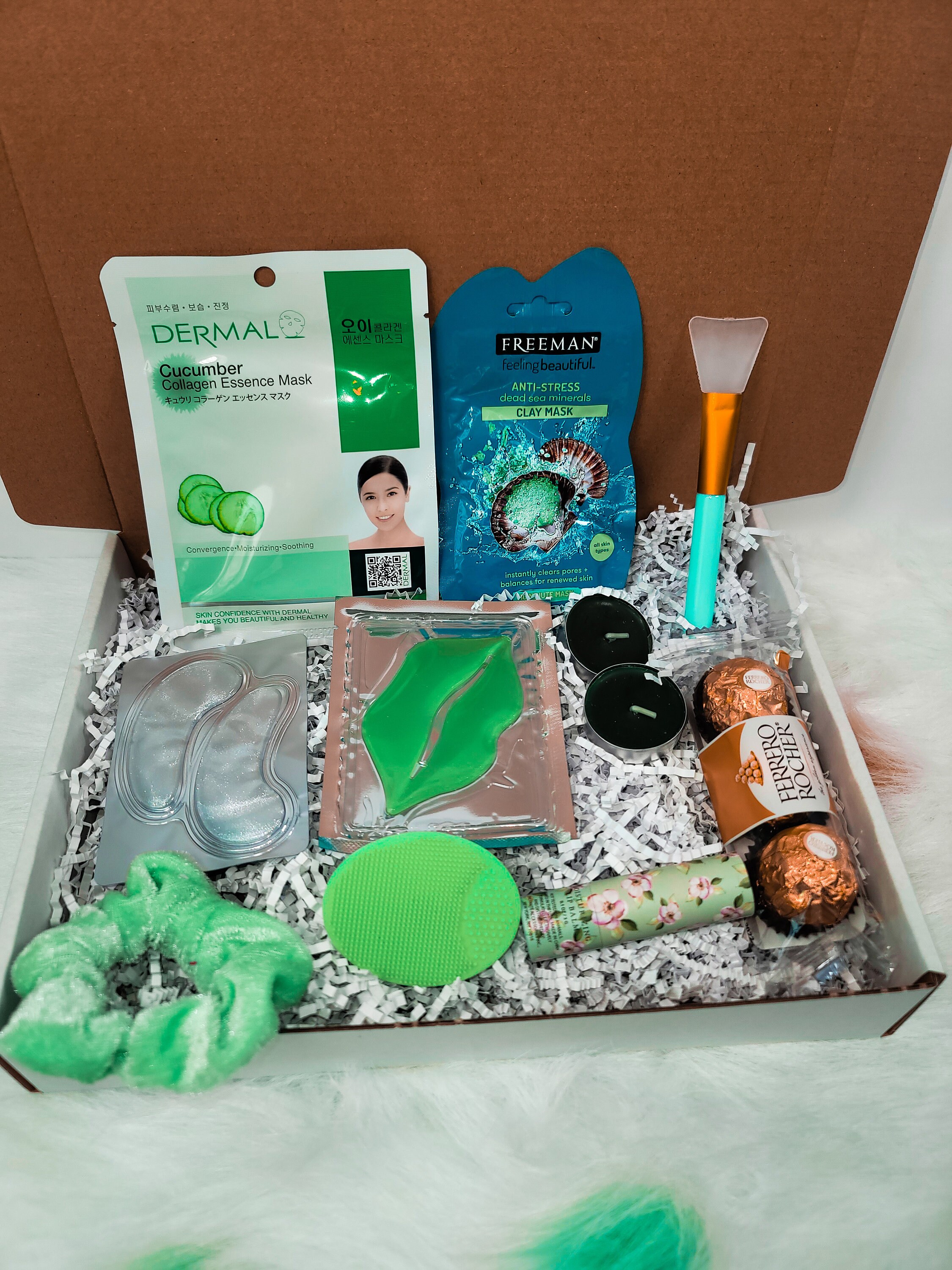 Facial Care Set, Self Care Gift Box for Her, Skin Care Set, Spa Box ...