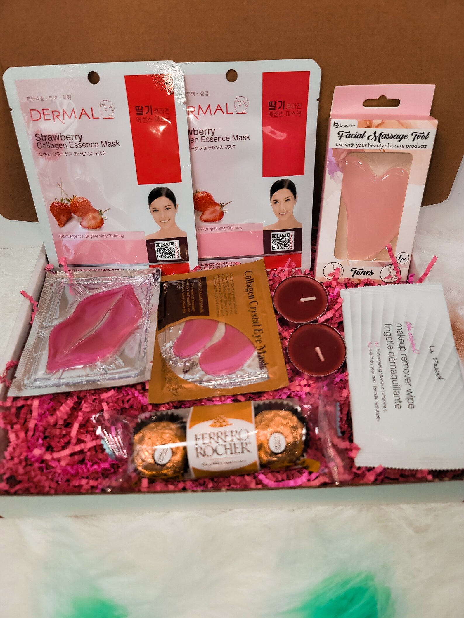 Facial Care Set, Self Care Gift Box for Her, Skin Care Set, Spa Box ...