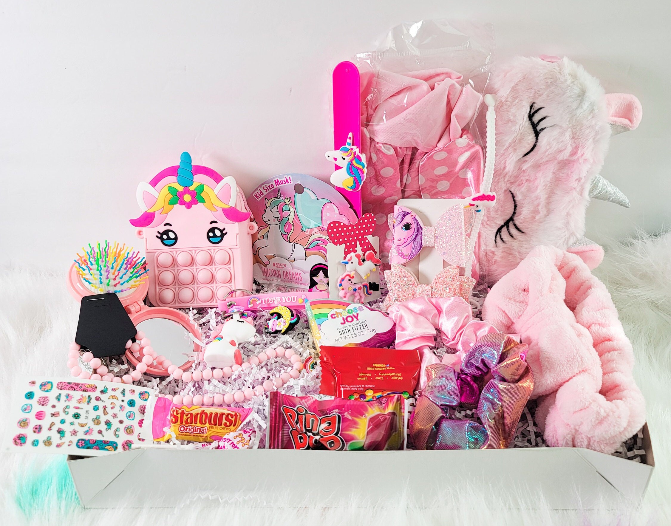 Pink Unicorn Girls Gift, Birthday Gift for Girls, Christmas Gift for ...