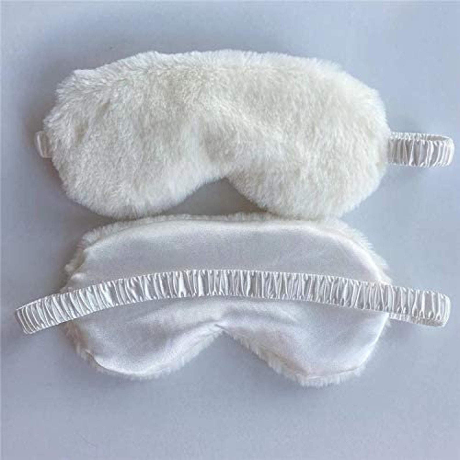 Plush/silk Eye Mask Soft Sleeping Blindfold Eye Cover Plush - Etsy