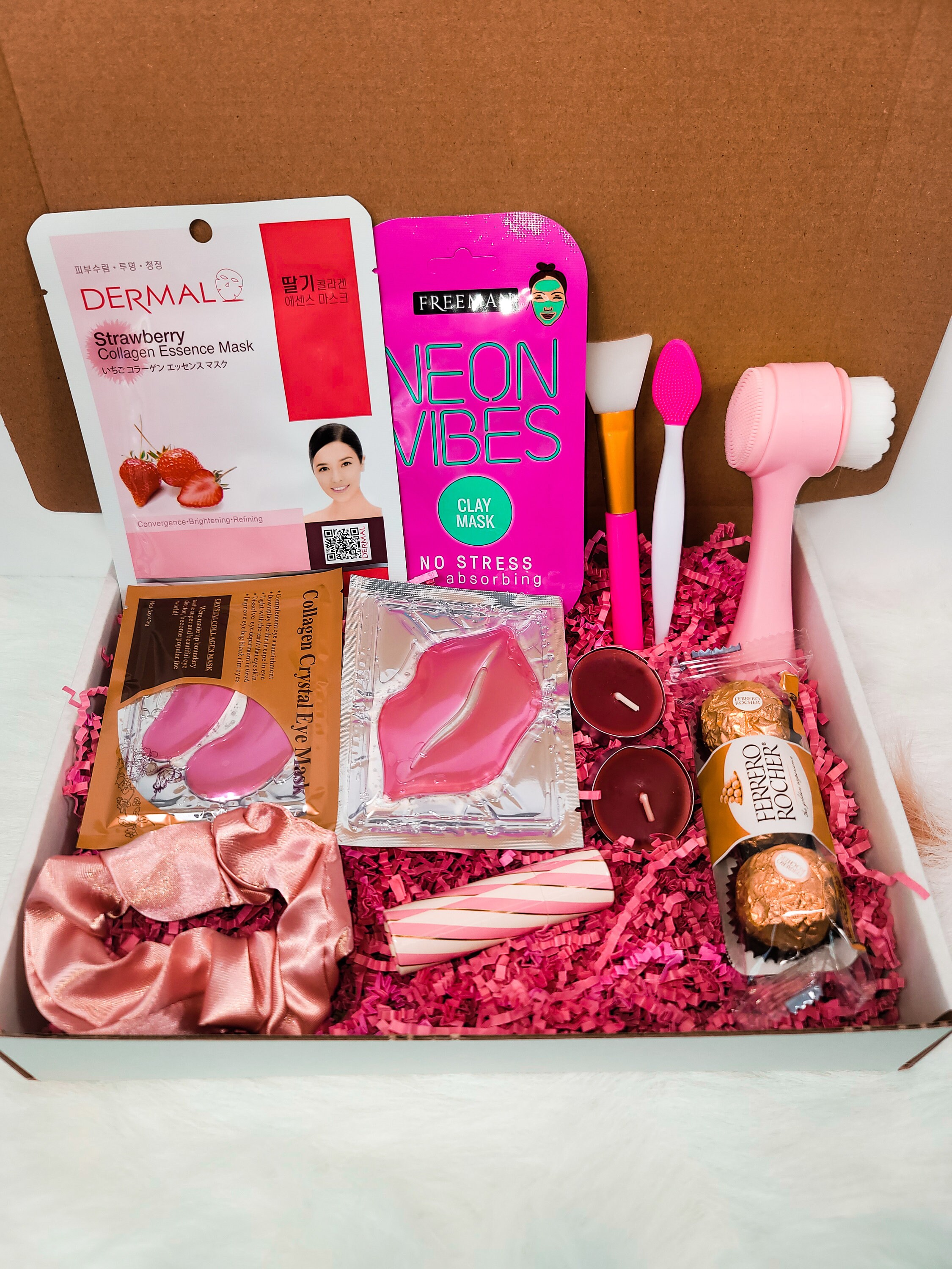 Facial Care Set, Self Care Gift Box , Skin Care Set, Spa Box ...