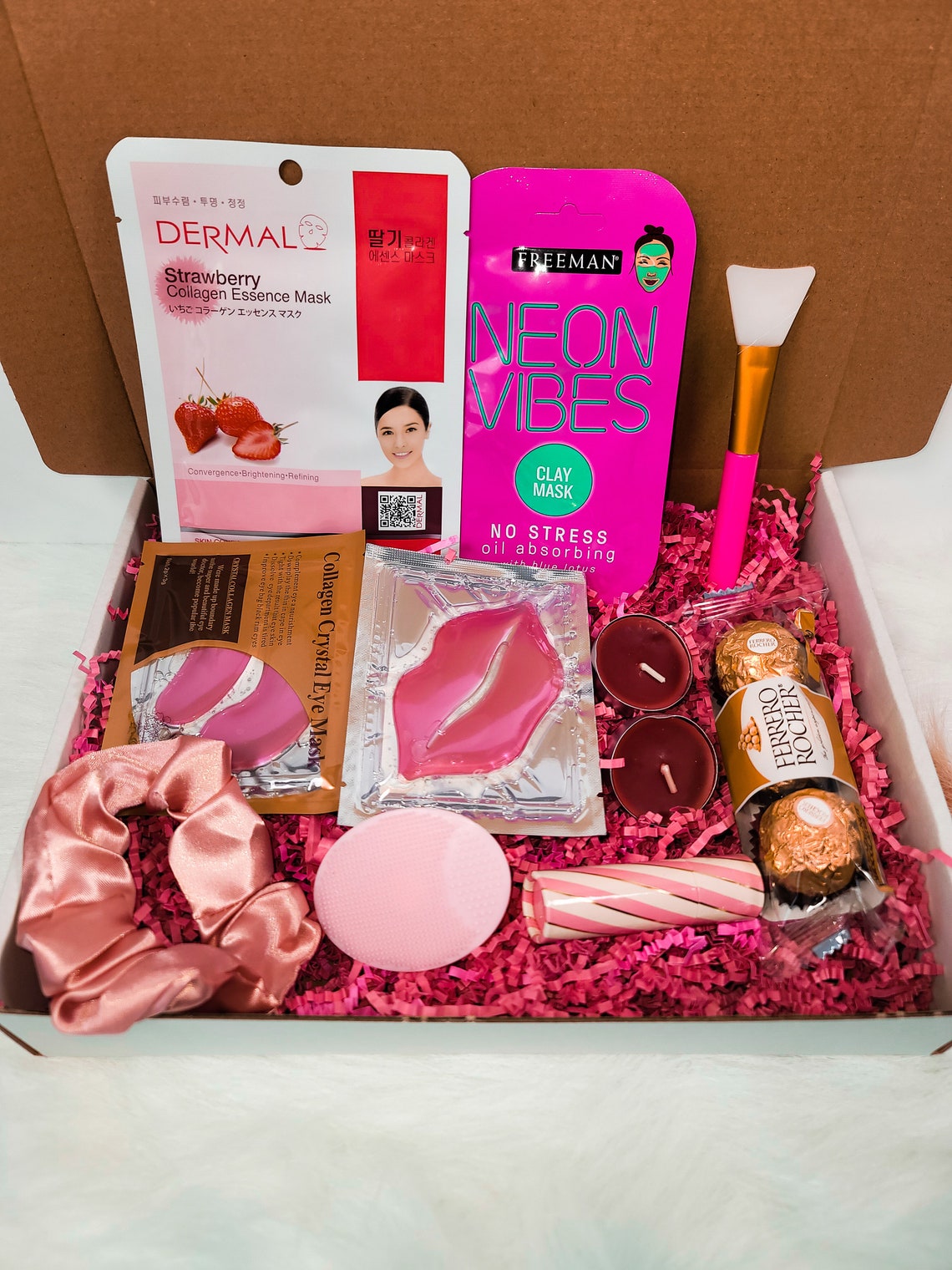 Facial Care Set, Self Care Gift Box for Her, Skin Care Set, Spa Box ...