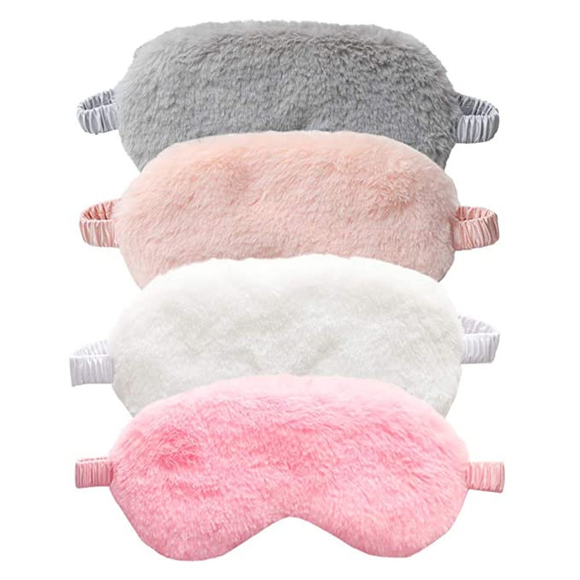 Plush/silk Eye Mask Soft Sleeping Blindfold Eye Cover Plush - Etsy