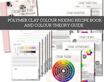 Rainbow Collection / Polymer Clay Colour Mixing / FIMO Colour Mixing ...