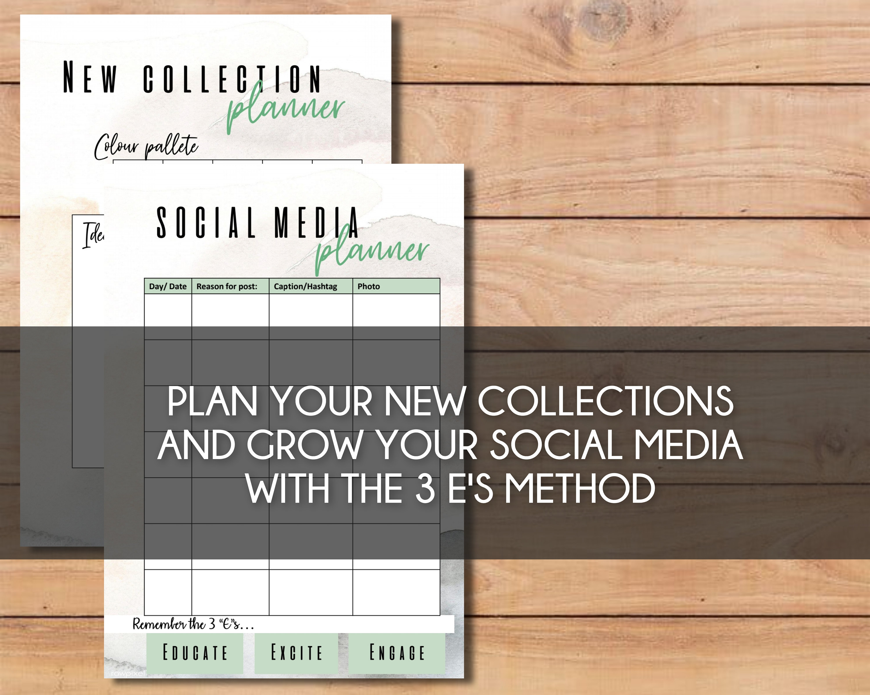 Business Planner Printable Creative Polymer Clay - Etsy