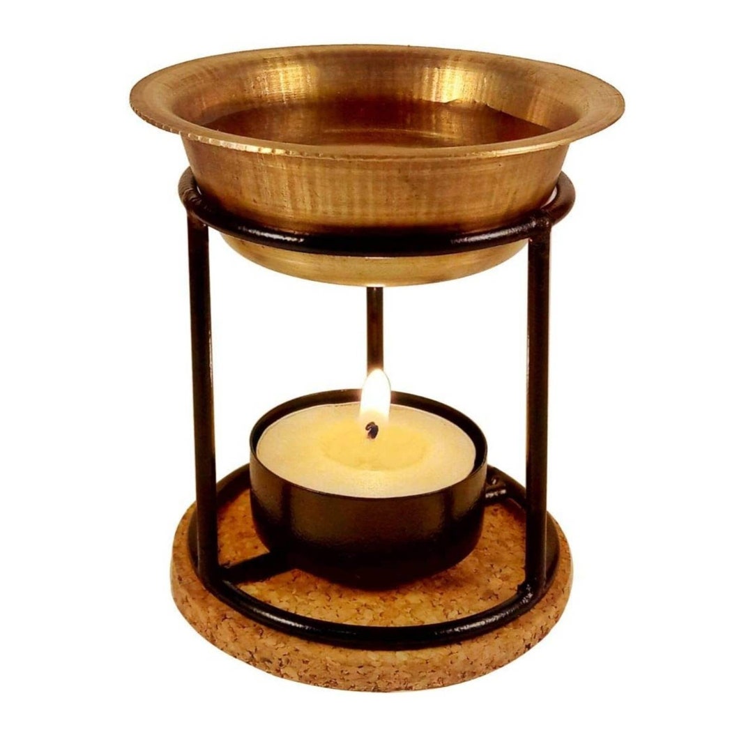 Exotic Brass Oil Diffuser Use For Essential Oil Aroma Oil Diffuser Oil Spa Yoga Meditation
