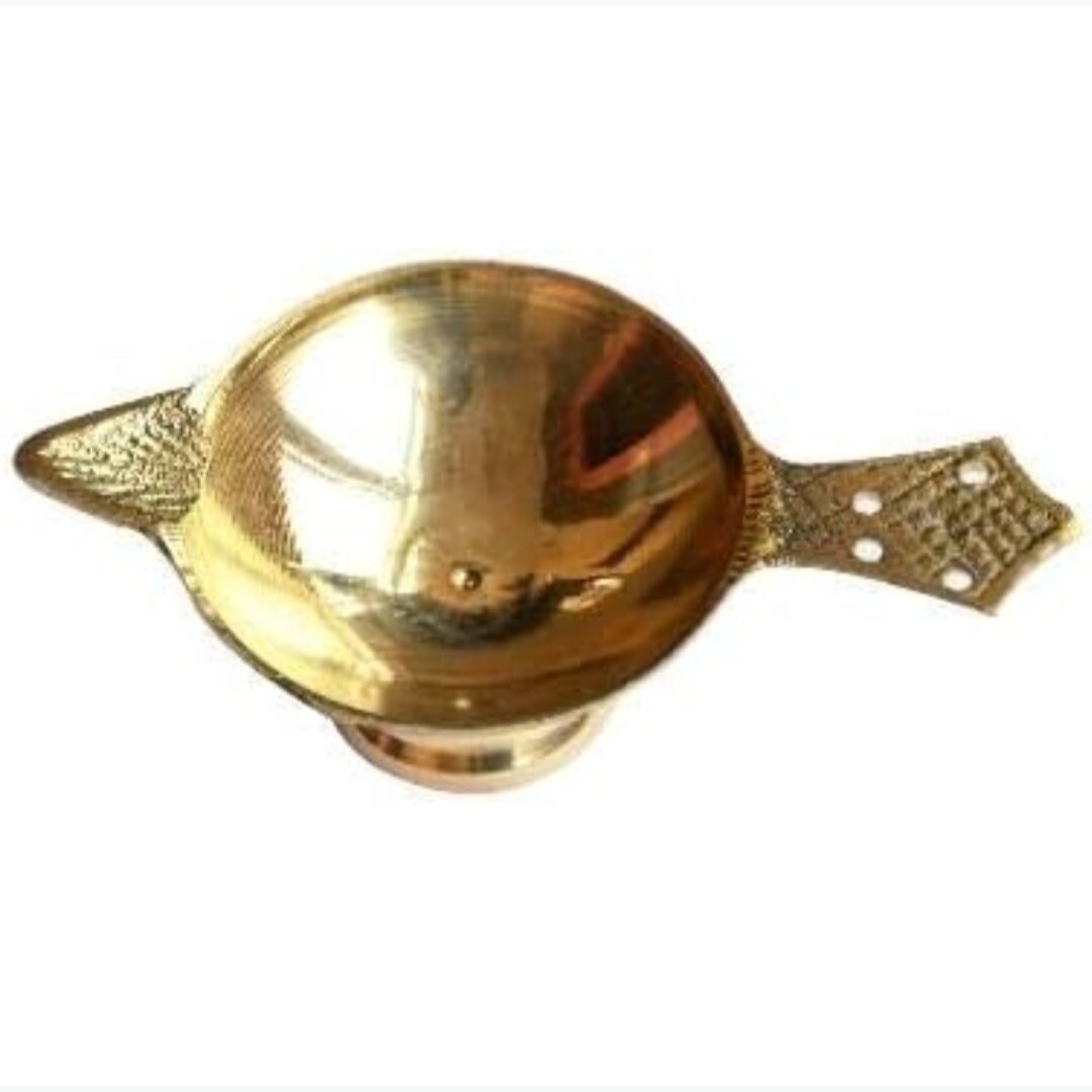 Brass Diya for Puja Small Size Akhand Diya for Puja Heavy - Etsy
