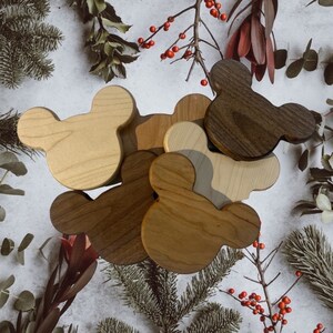 Mickey Mouse Bowl Handmade Wooden Mickey Mouse Shaped Bowl Mickey Mouse ...