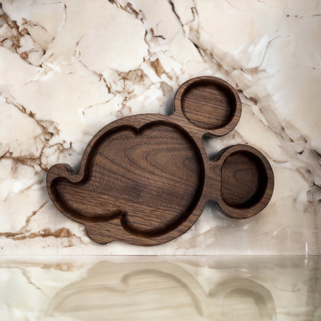 Mickey Mouse Bowl Handmade Wooden Mickey Mouse Shaped Bowl Mickey Mouse ...