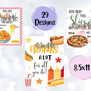 Staff Appreciation Signs – Printable Thank You Tags (instant Download ...