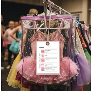 Editable Dance Costume Tag | Competition Costume Tag Printable | Canva ...