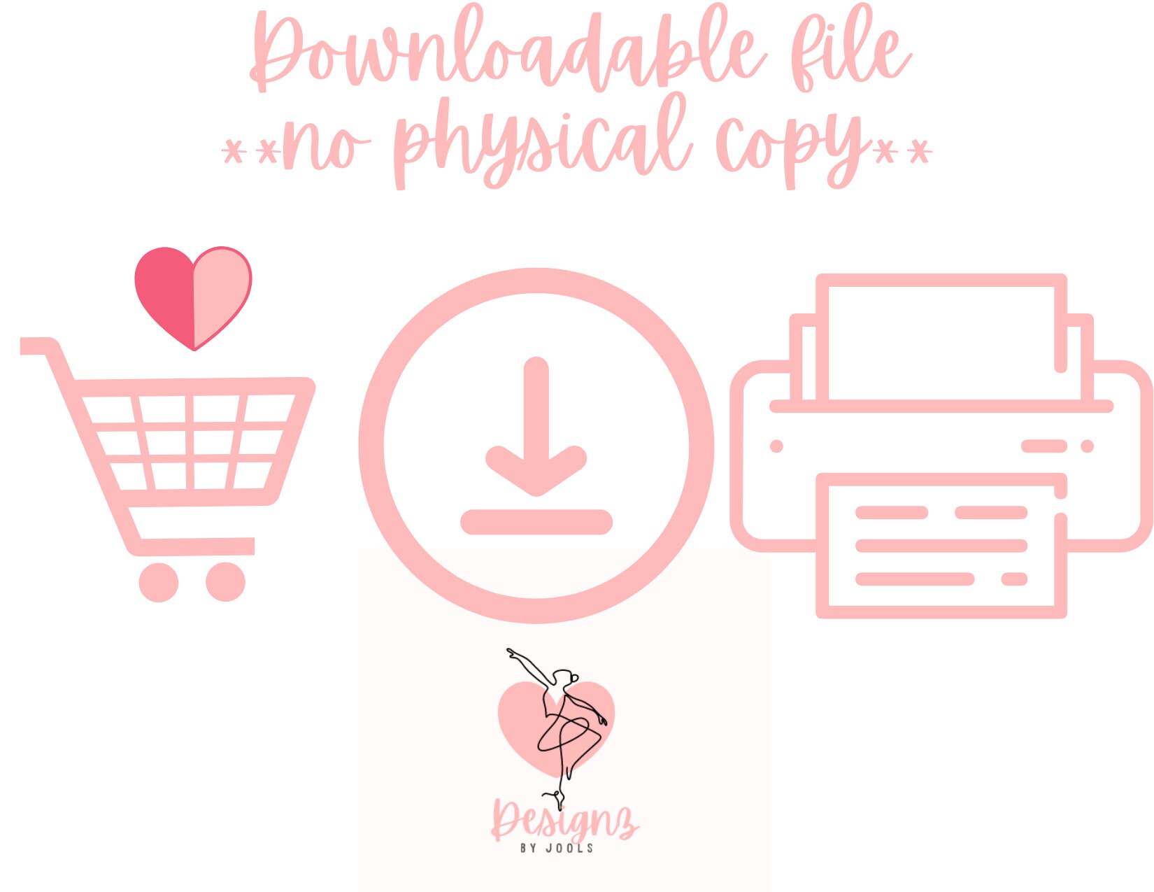 Digital Dance Teacher Planner – Printable Dance Studio Organizer – PDF ...