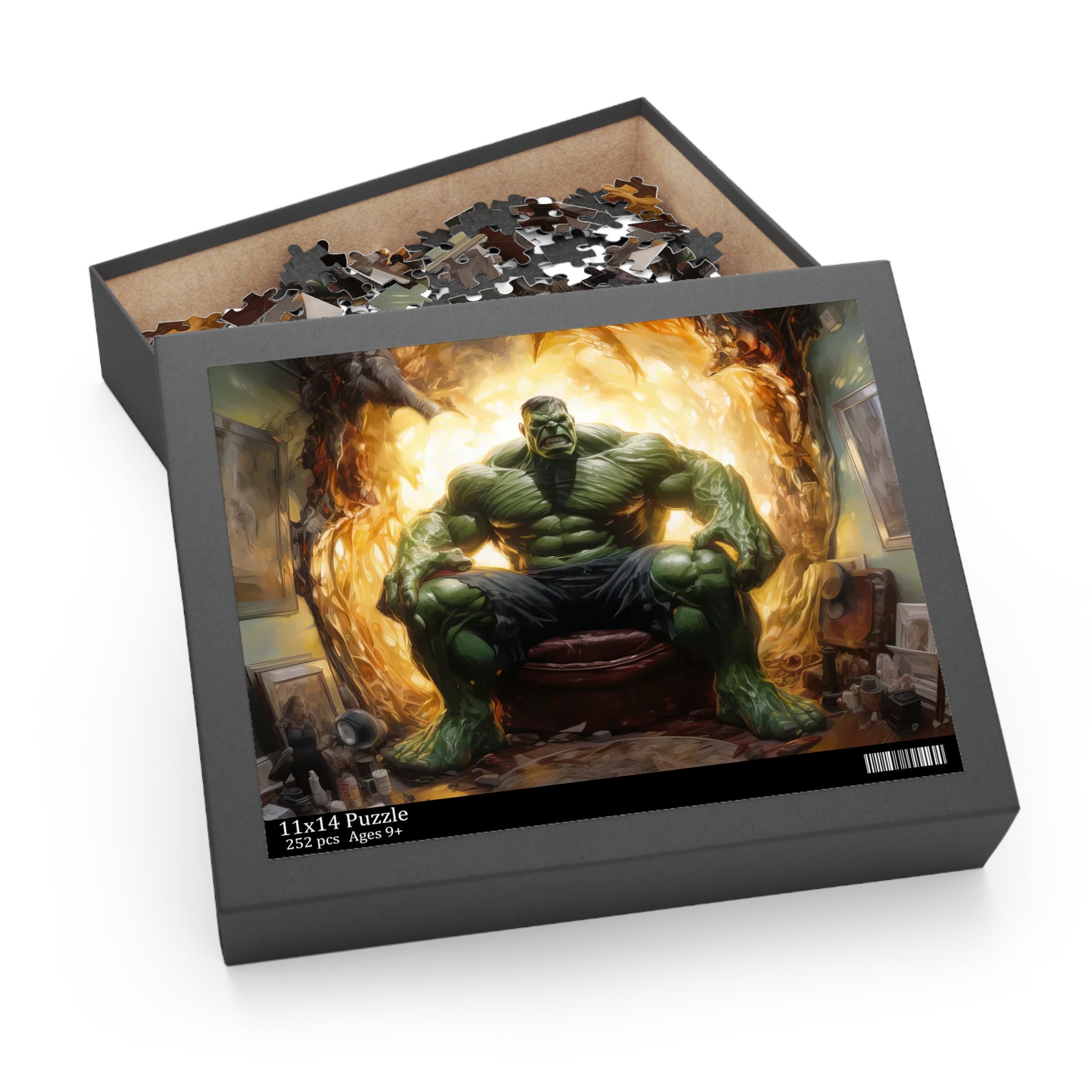 The Hulk Puzzle 252, 500-piece - Etsy