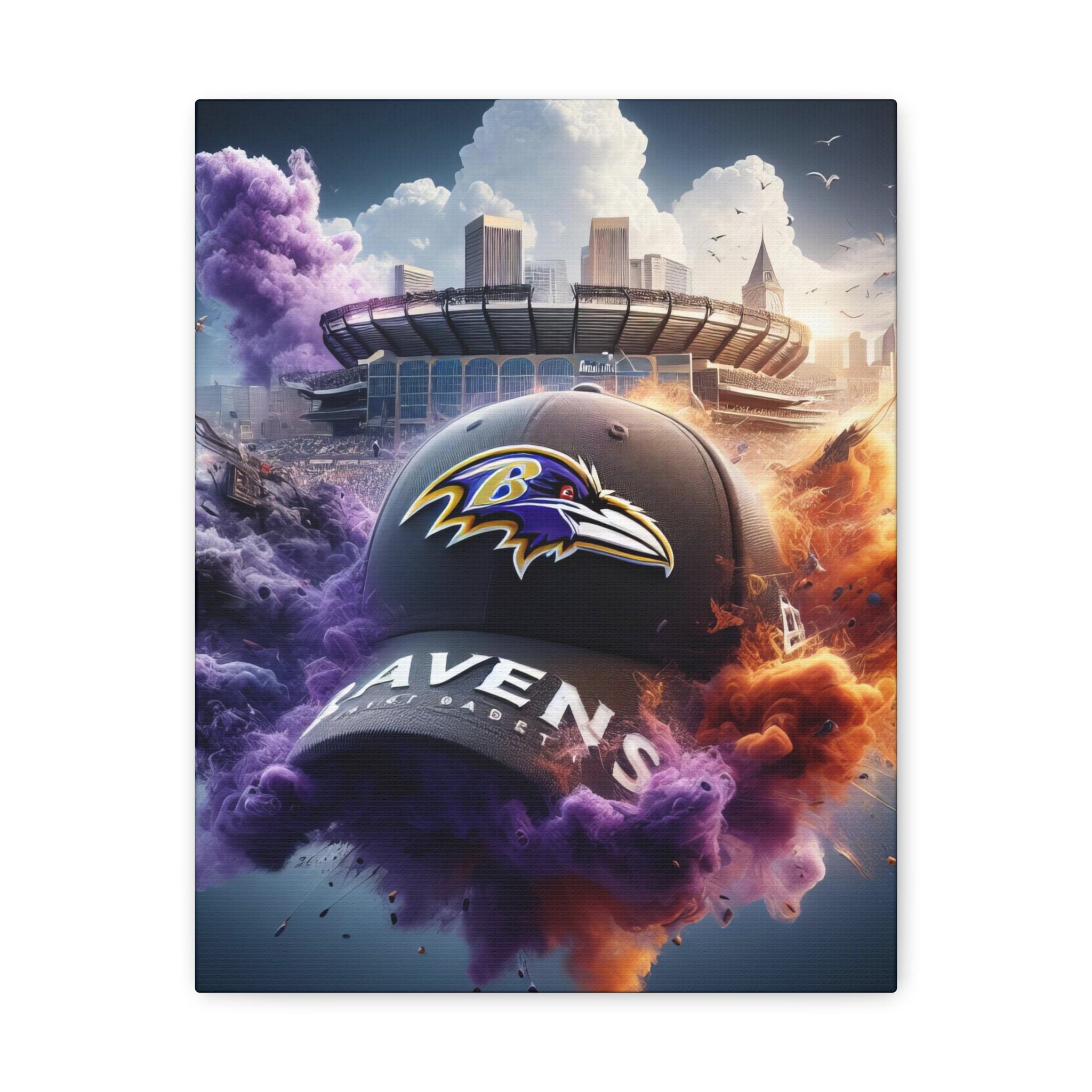 Ravens Canvas Gallery Wraps - Etsy