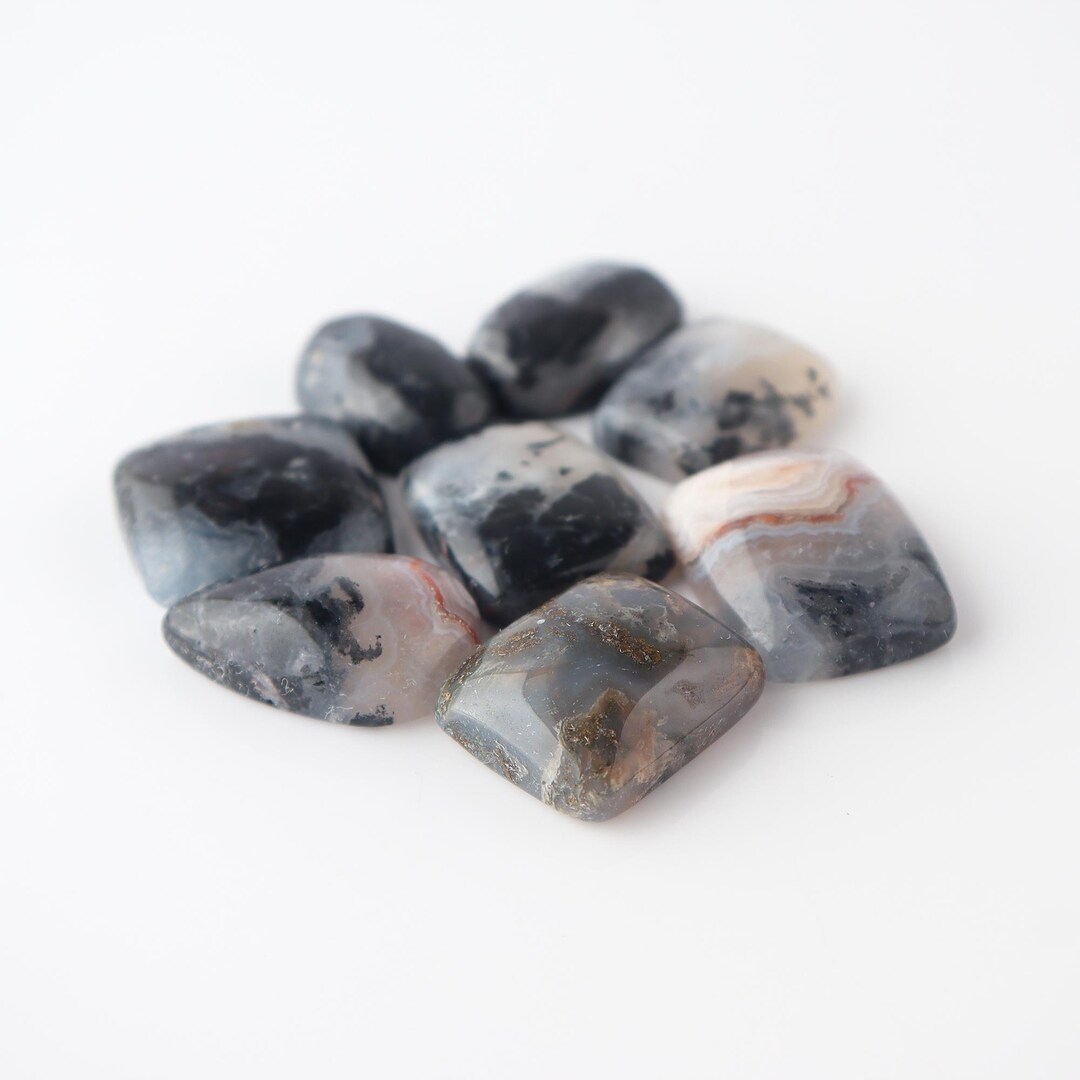 Polished Fancy Jasper Cabochons: Natural Gemstone Lot of 5 - Etsy