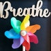 Mini Sensory Board - "breathe" Pinwheels Perfect for Montesorri, Autism ...