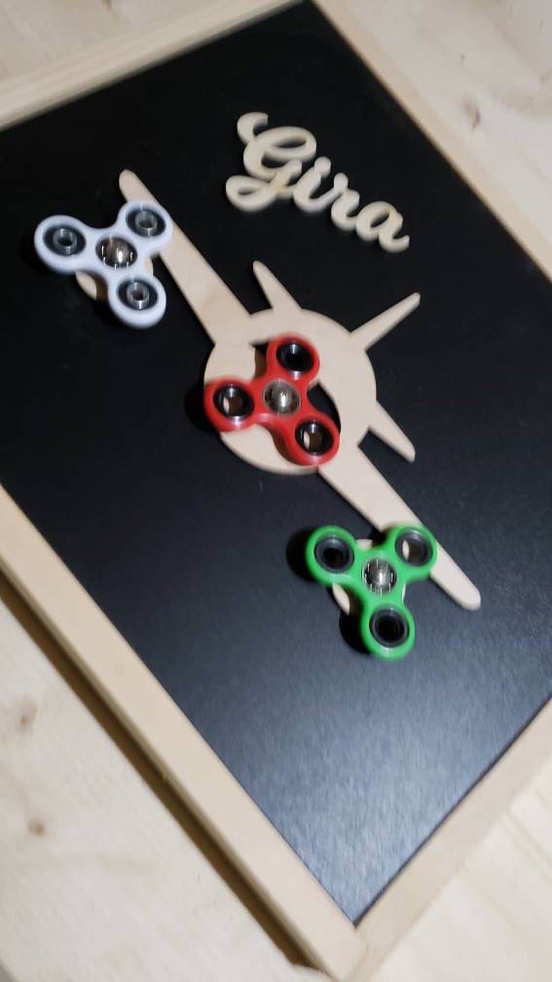 Sensory Board gira Spanish fidget Spinners Sensory Toy Autism Sensory ...