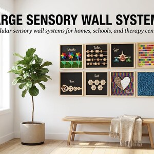 Wall-mountable Sensory Boards | Custom Interactive Sensory Wall Panels ...