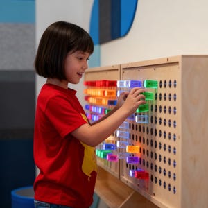 Giant LED Light Peg Board – Lite-brite Inspired Sensory Pegboard - Etsy