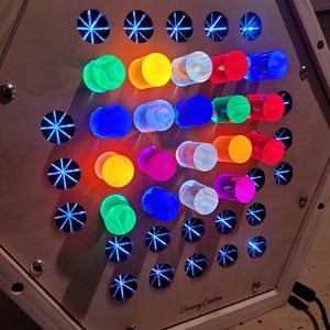 Hexagon Peg Boards Set of 2 With 120 Acrylic Pegs Sensory Activity ...