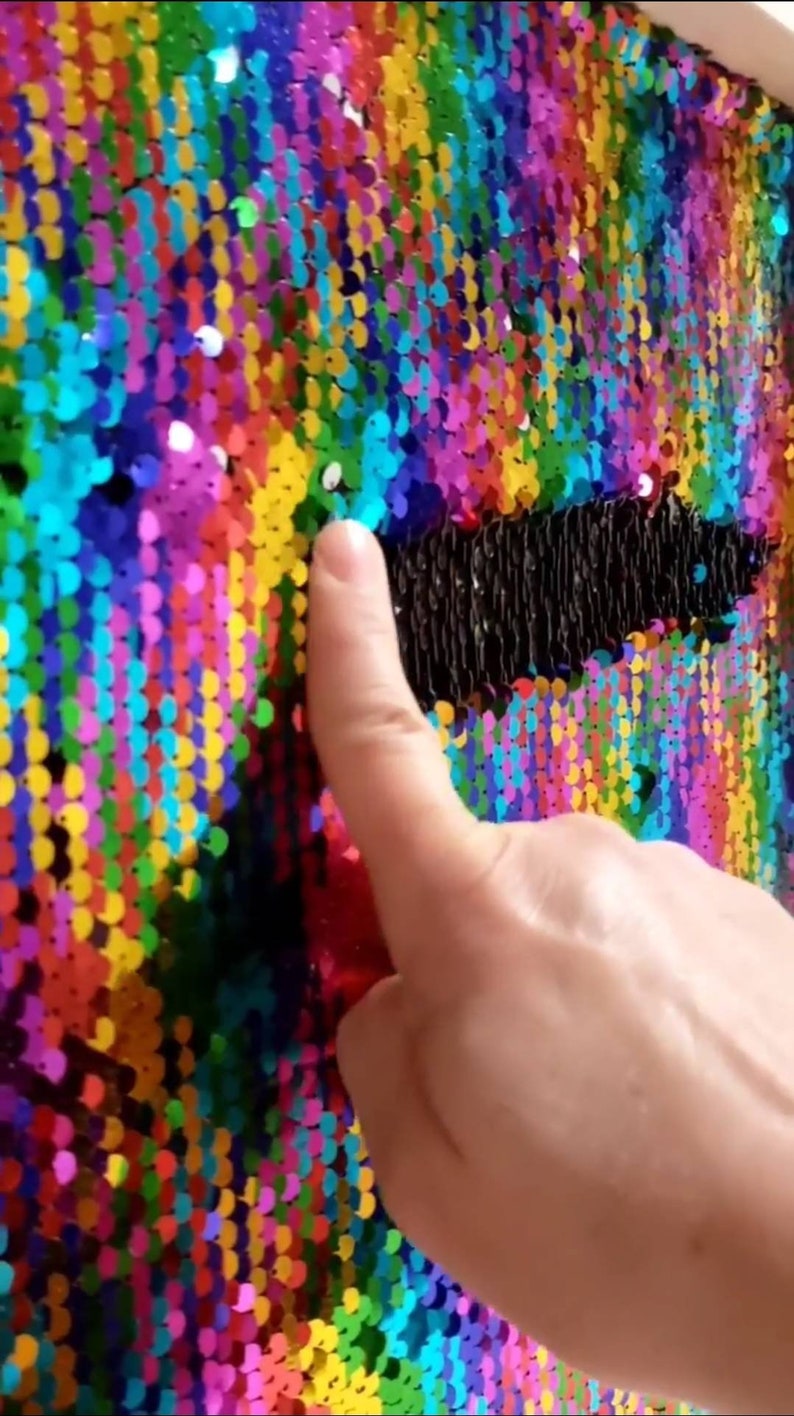 Pick 2 Sequin Sensory Boards i.e.reversible Flip Sequins - Etsy
