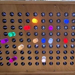 Giant Bright Lite Sensory Pegboard - Etsy
