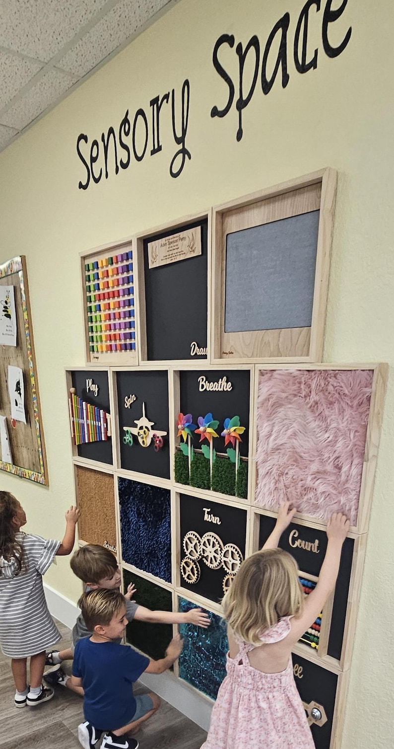 Sensory Wall Panels Set – 15-piece Sensory Boards for Kids | Autism ...