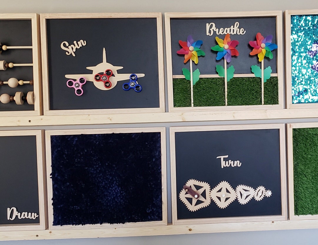 Sensory Wall Panels for Autism | Visual Impairment-friendly DIY Sensory ...