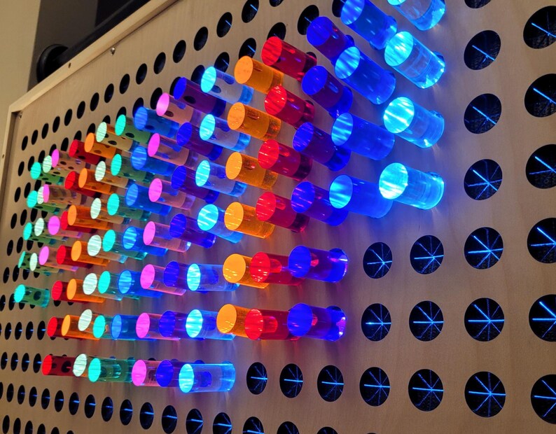 3-foot Large Wall-mountable Giant Bright Light Pegboard Giant Lite ...