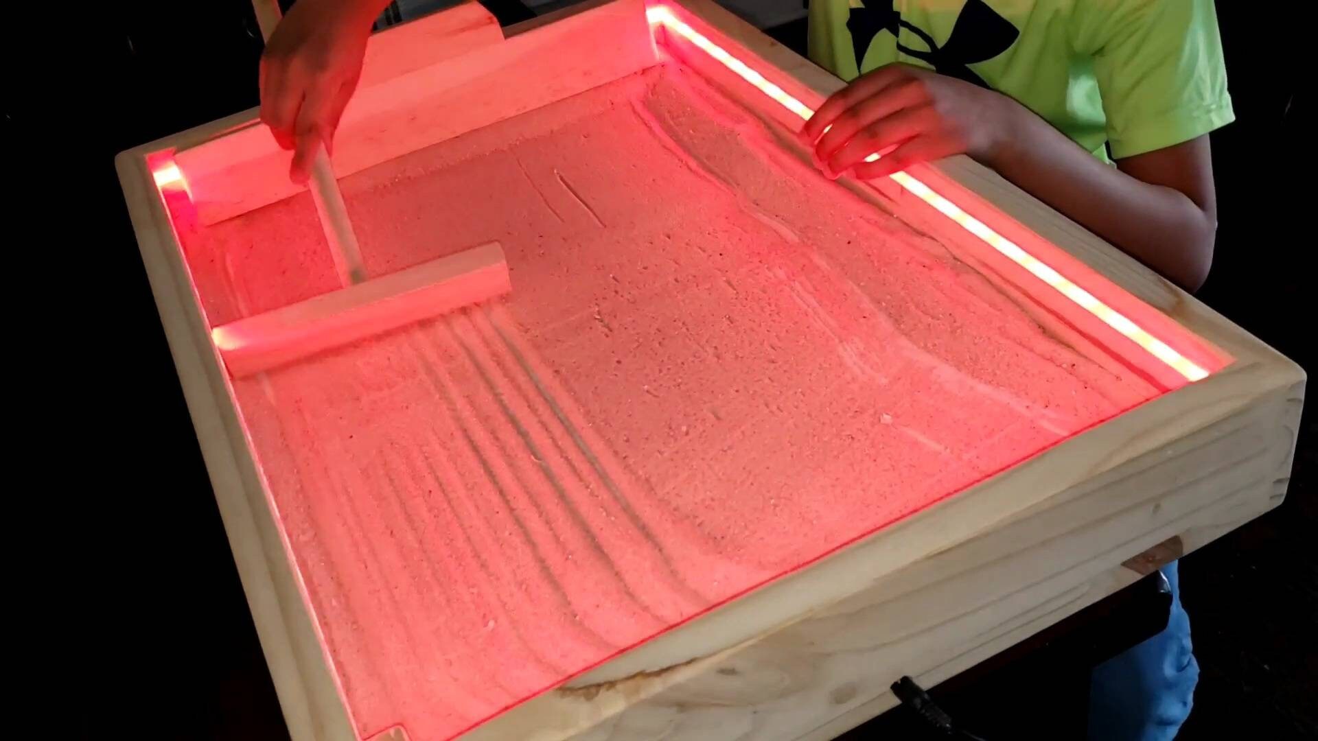 LED Light Sand Tray Color-changing LED Lighting With Remote (sandtray ...