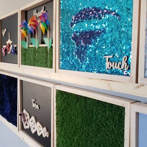 DIY Sensory Wall With 10 Unique Sensory Wall Panels, Sensory Panels for ...