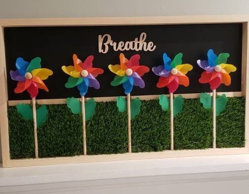 Extra Large Pinwheel Breathing Board for Calm & Focus | Mindfulness ...