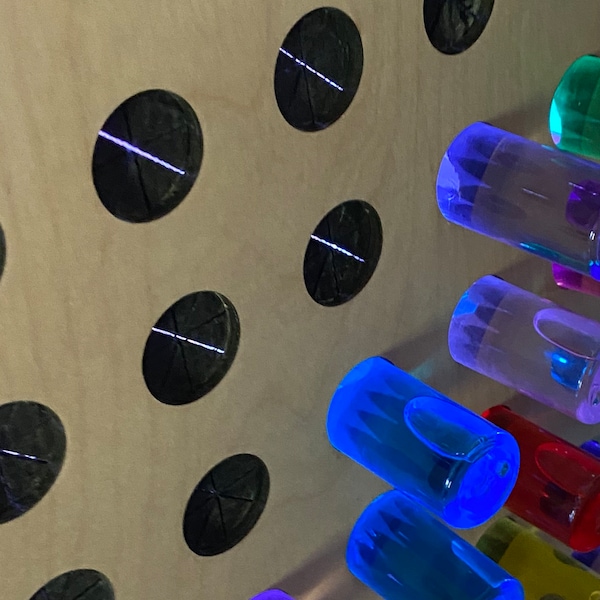 Giant Light Bright Peg Board - Etsy