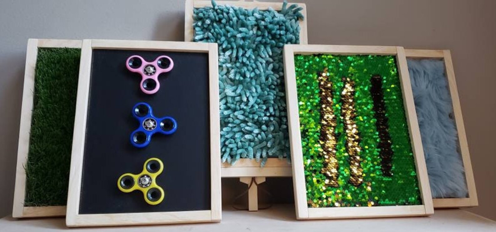 5-pack Mini Sensory Boards 12x9. Small Sensory - Etsy
