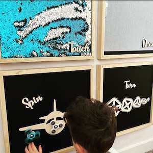 Autism Activity Wall Interactive Panel for Autistic Adults and Sensory ...