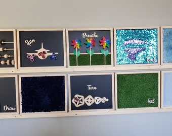 Sensory Boards for Sensory Processing Disorder Toys for - Etsy