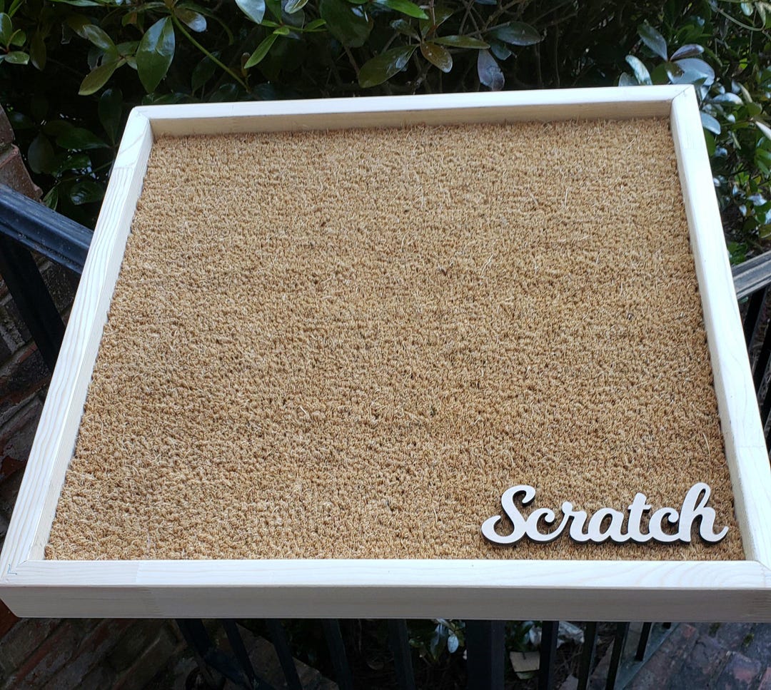 Scratch Sensory Board - Coir Hair (coconut Fiber) Texture Panel ...