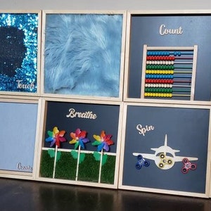 Sensory Wall Panels for Autism | Visual Impairment-friendly DIY Sensory ...